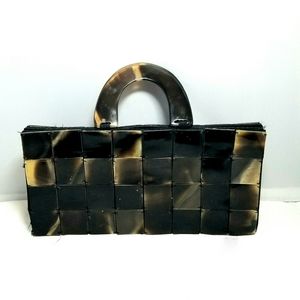 Shiraleah | Bags | Shiraleah Tiled Faux Tortoise Shell Purse | Poshmark